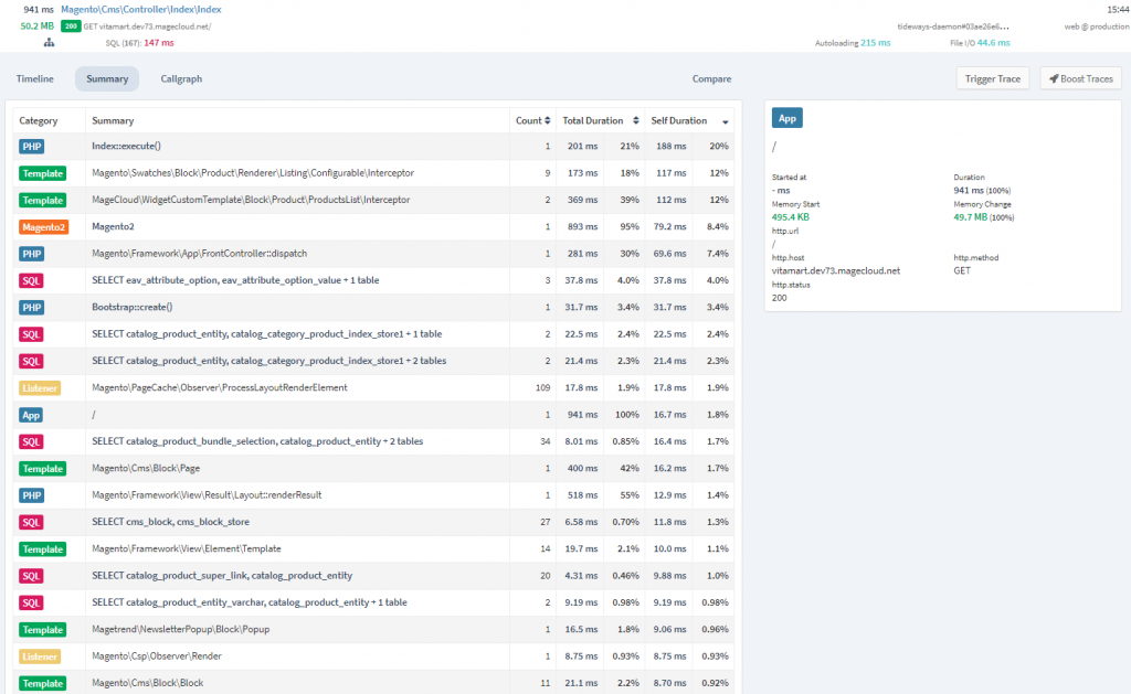 How To Improve Magento 2 Performance Profiling With Tideways Magecloud